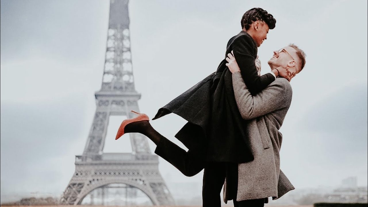 Interracial couples | Love in Paris, France💕🇫🇷 - YouTube