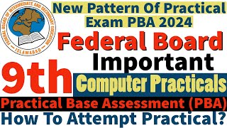9th Class Important Physics Practical 2024 Class 9th Practical Base ...