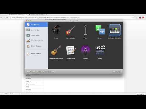 Connecting Yamaha Keyboard to GarageBand on Mac