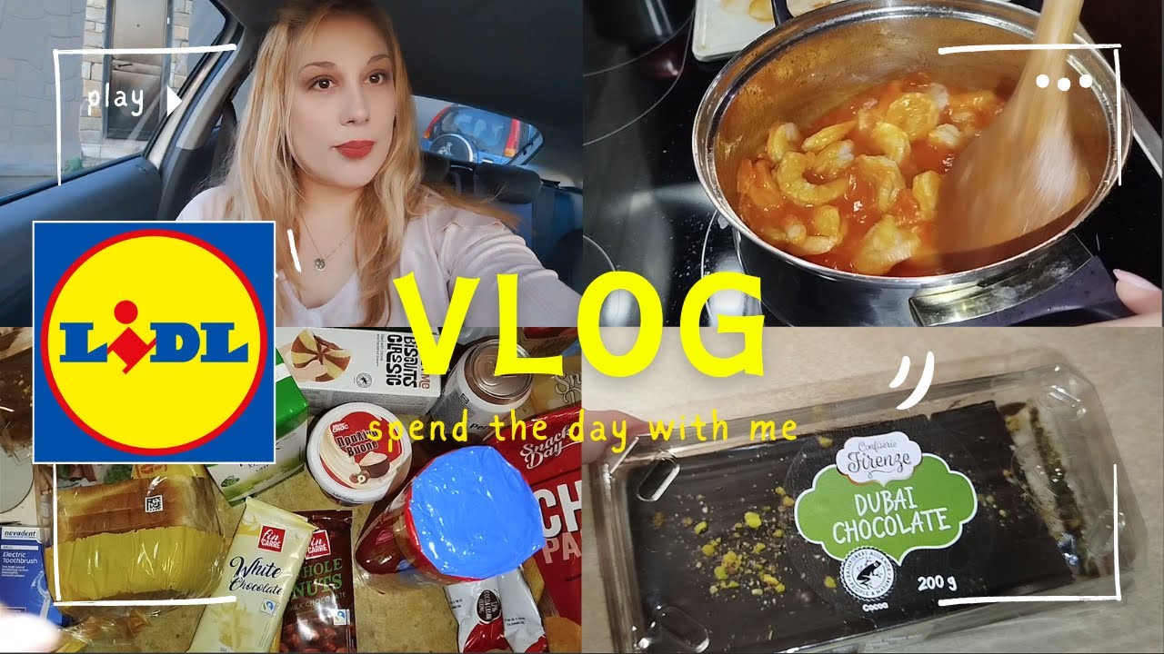 🛒 Lidl Haul, Γαριδομακαρονάδα & Επιτραπέζια με Φίλους! 🎲 #Vlog # ...