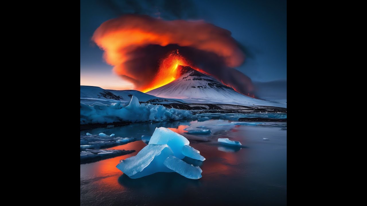 Iceland Inferno of ice and fire - YouTube