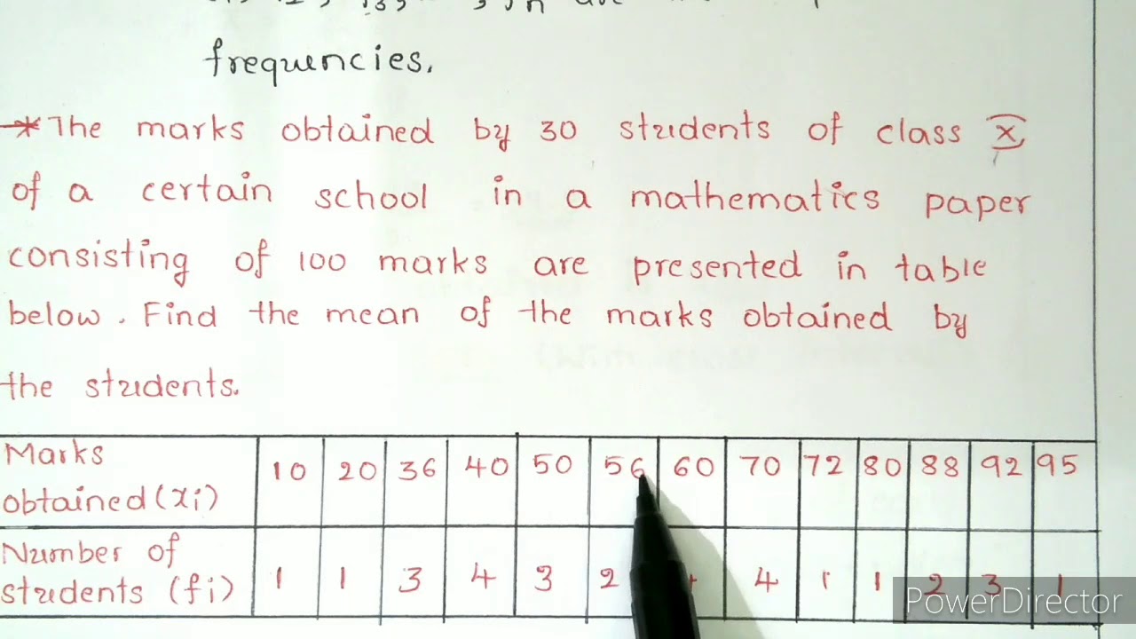 X Standard Mathematics Chapter - Statistics Part 1 - YouTube