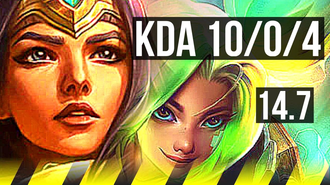 SIVIR & Alistar vs ZERI & Janna (ADC) | 10/0/4, Legendary | BR Diamond | 14.7 - YouTube