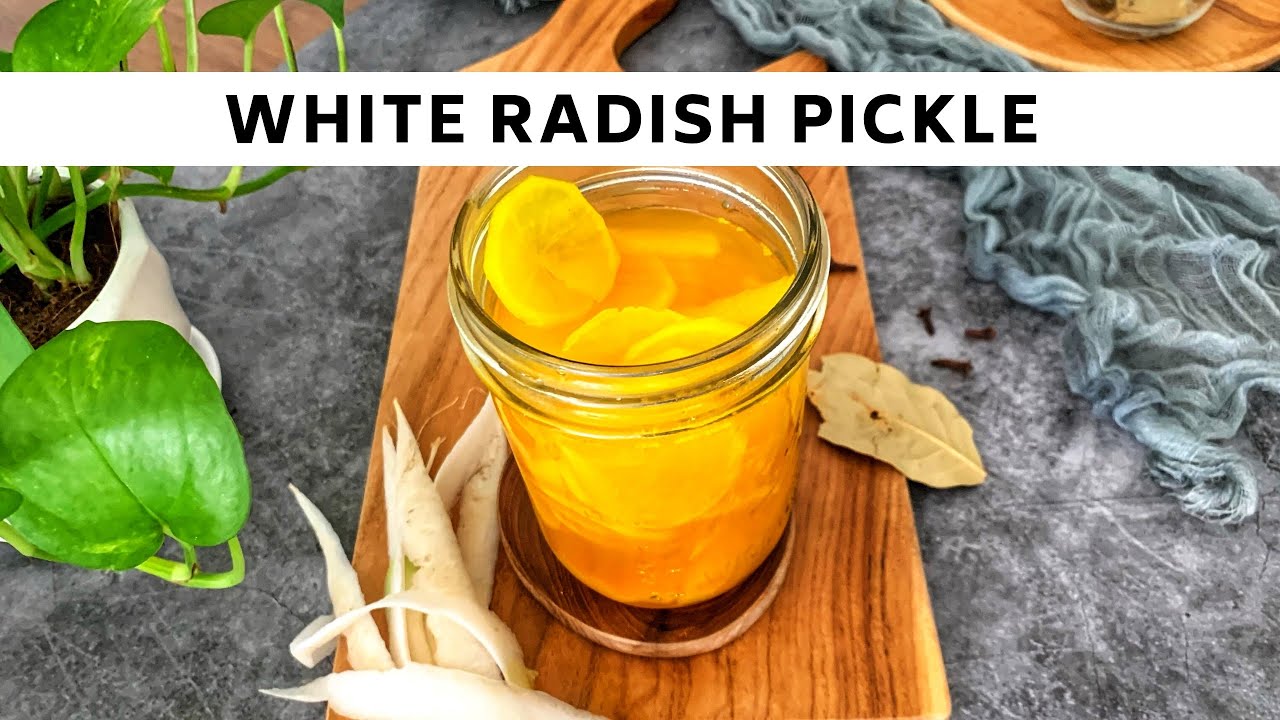 How to make Danmuji (Korean Yellow Pickled Radish/Jeruk Sayur) | Best ...