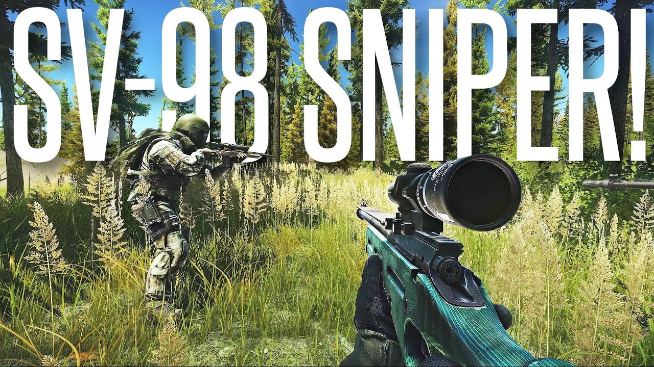 LONG-RANGE SNIPING WITH THE SV-98! - Escape From Tarkov Gameplay - YouTube