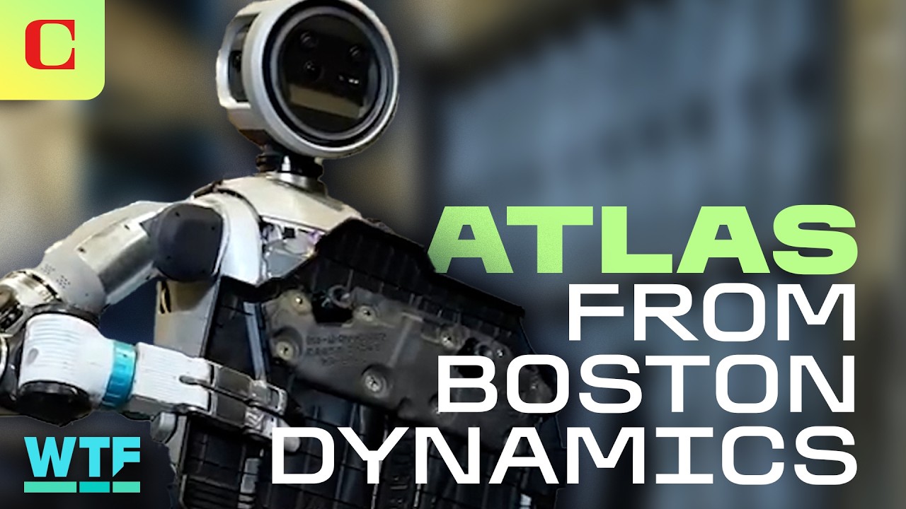 Boston Dynamics Puts Atlas to Work (With New 'Hands') - YouTube