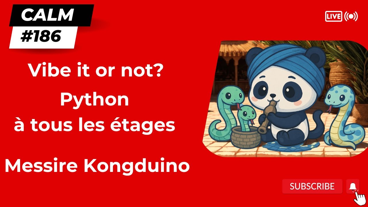 CALM #186 - Python à tous les étages 💕 - YouTube
