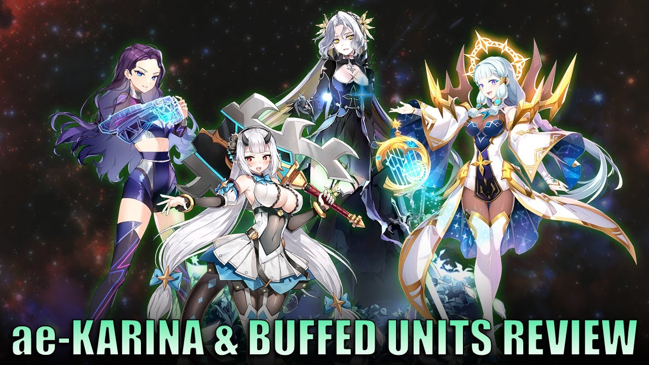 How Good Is: ae-Karina & The Balance Patch? - Epic Seven RTA Showcase - YouTube