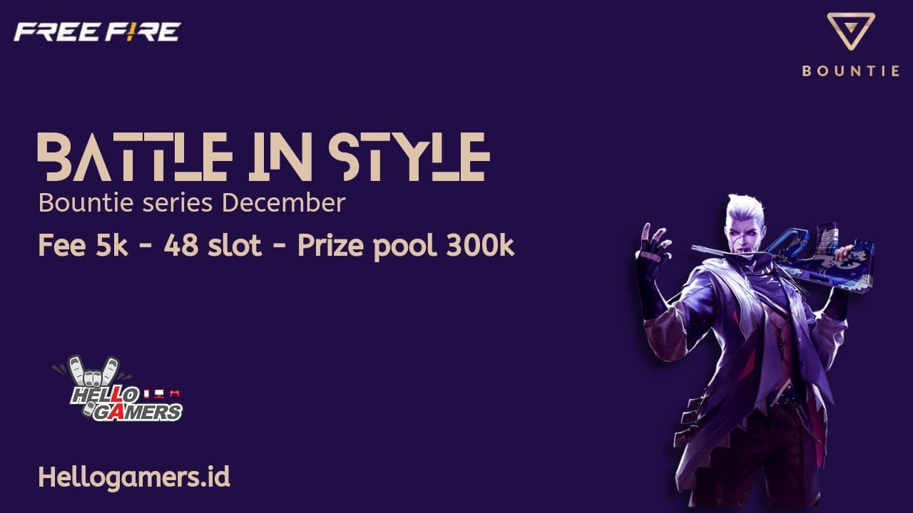 FINAL BATTLE IN STYLE BOUNTIE TOUR FREE FIRE DESEMBER - YouTube