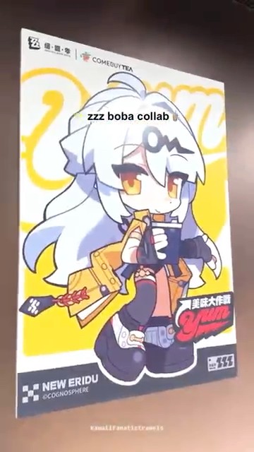🧋real life zenless zone zero bubble tea collab! #zzz #zenlesszonezero # ...