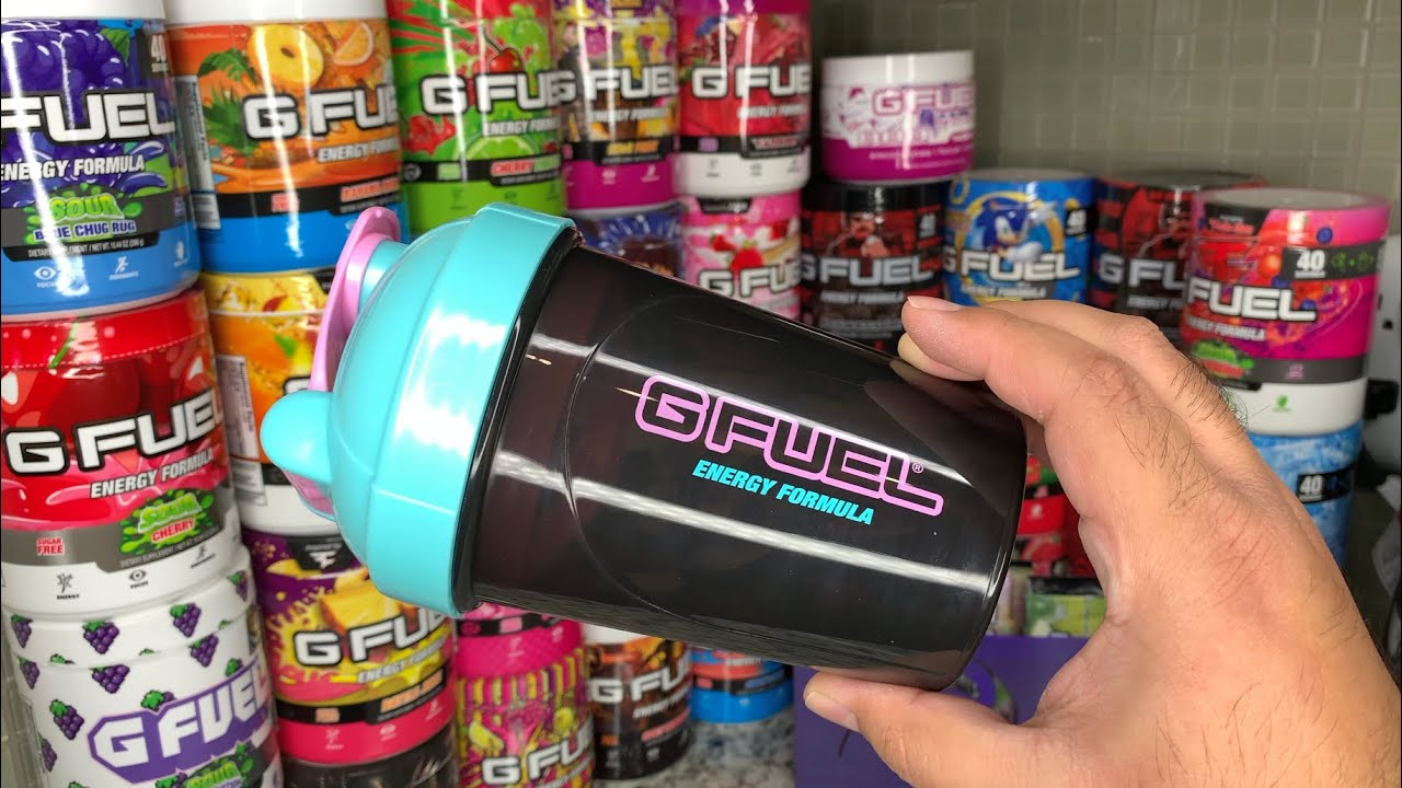 G FUEL Miami Nights Shaker Cup Review! - YouTube