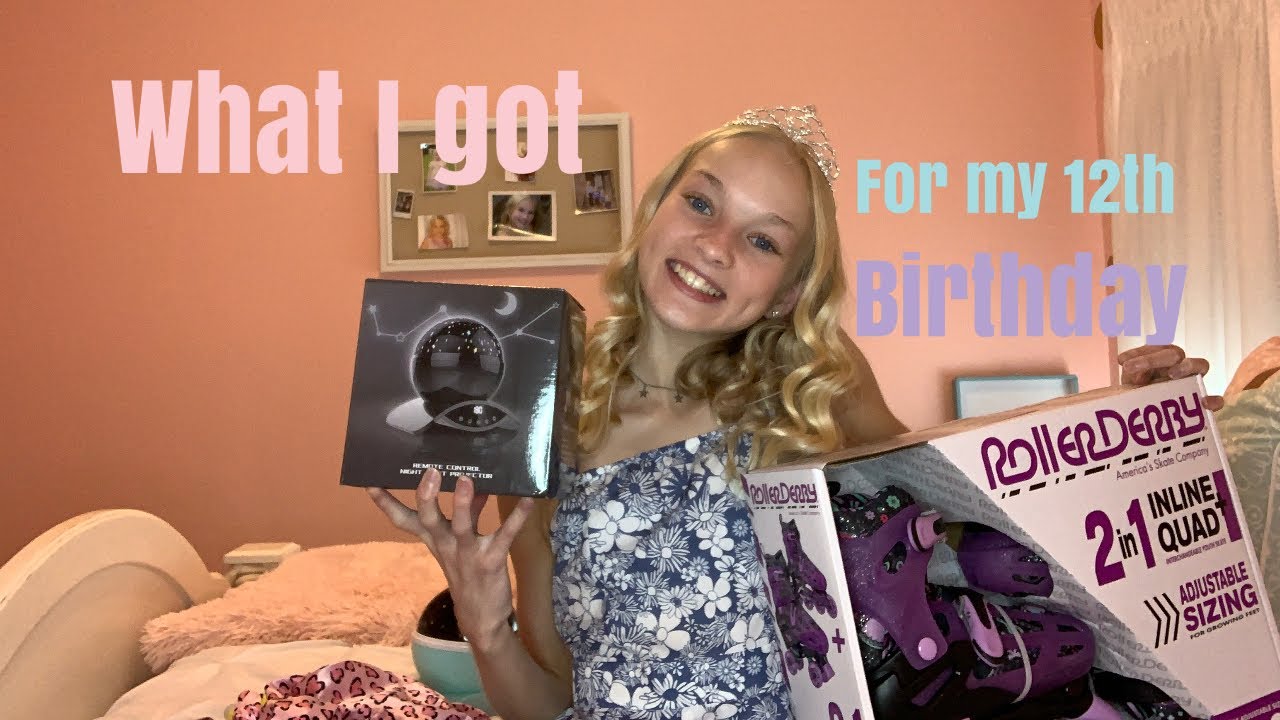 What I Got For My 12th Birthday Haul Youtube