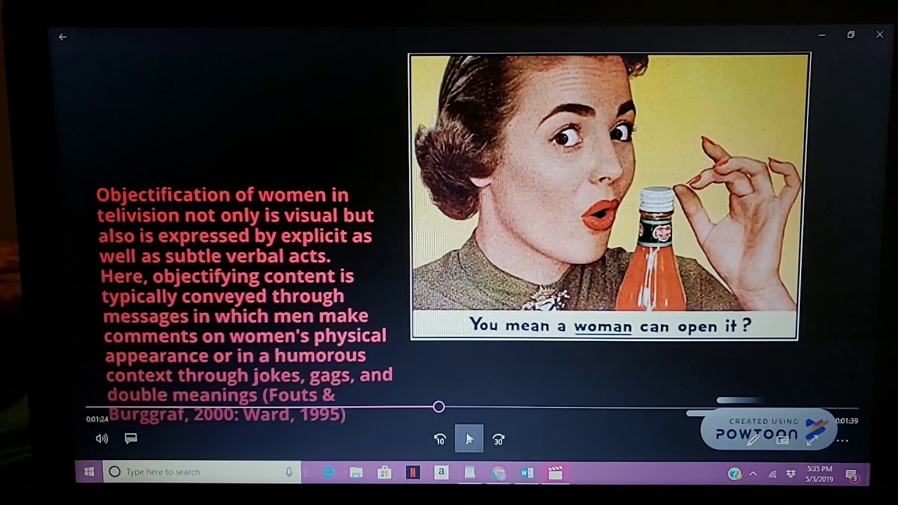 The portrayal of women in mass media - YouTube