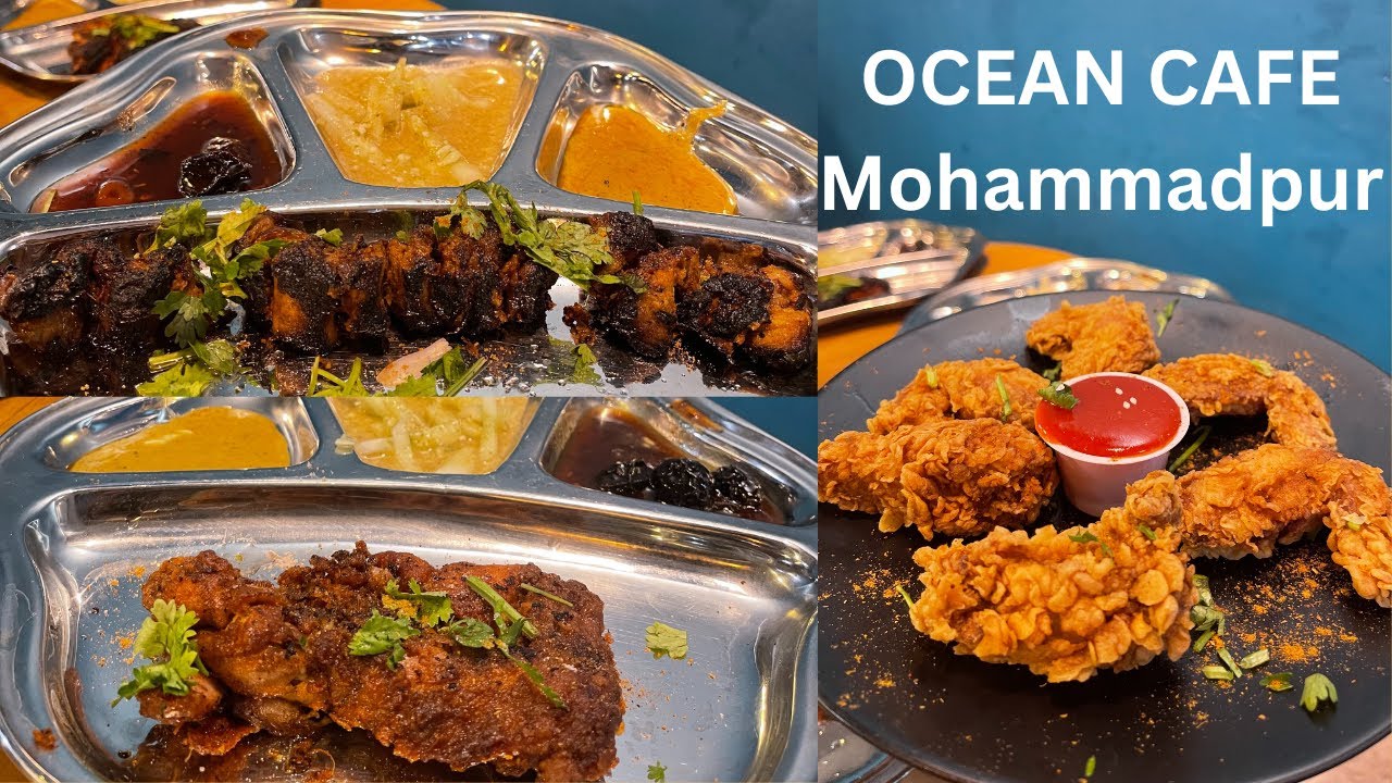Day 428 || Ocean Cafe || Mohammadpur || Chicken Chap || Beef Sheek ...