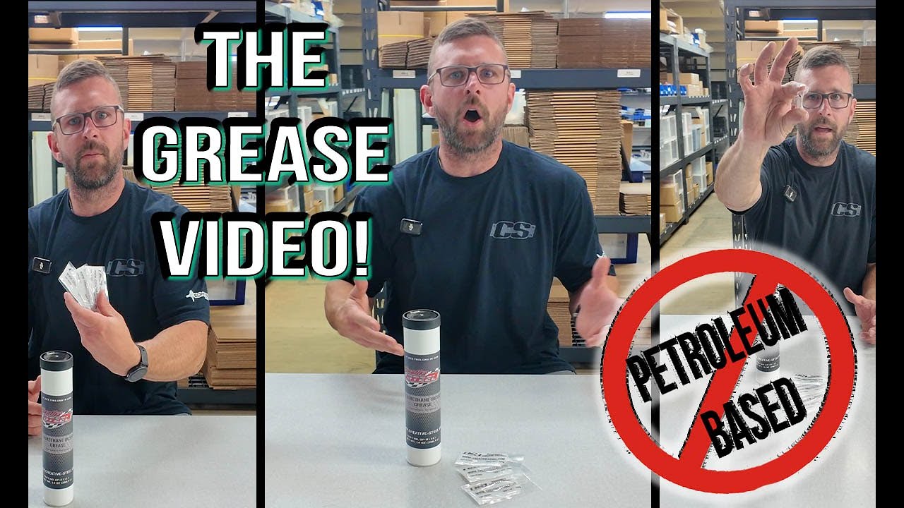 GREASE! And CS polyurethane bushings - YouTube