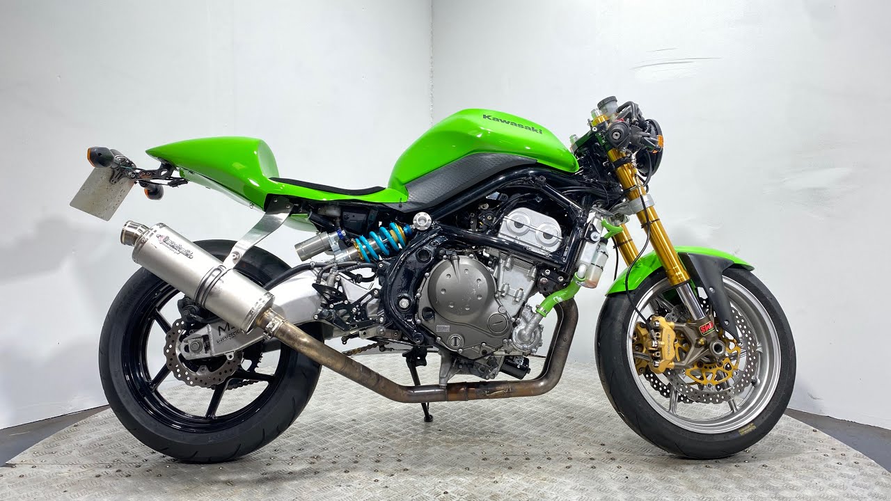 KAWASAKI ER6 2011 14K WALK AROUND - YouTube