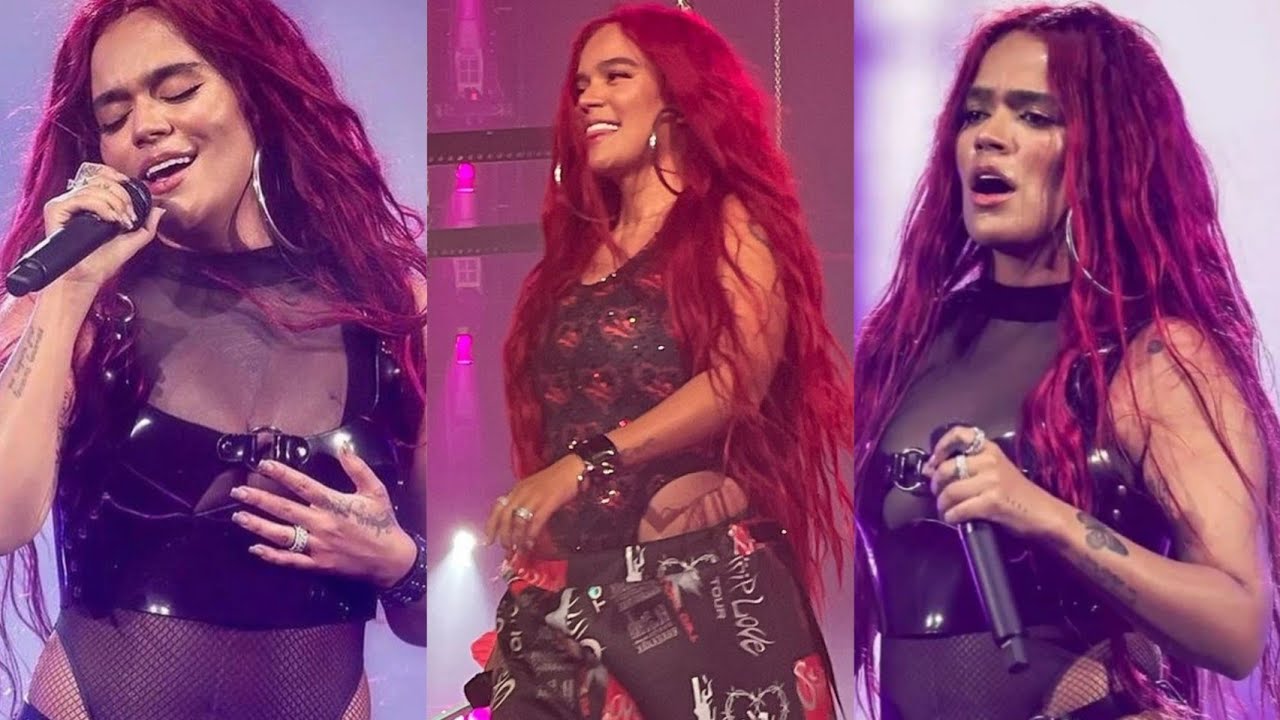 KAROL G ROMPE CONCIERTO DE PRUDENTIAL CENTER - YouTube