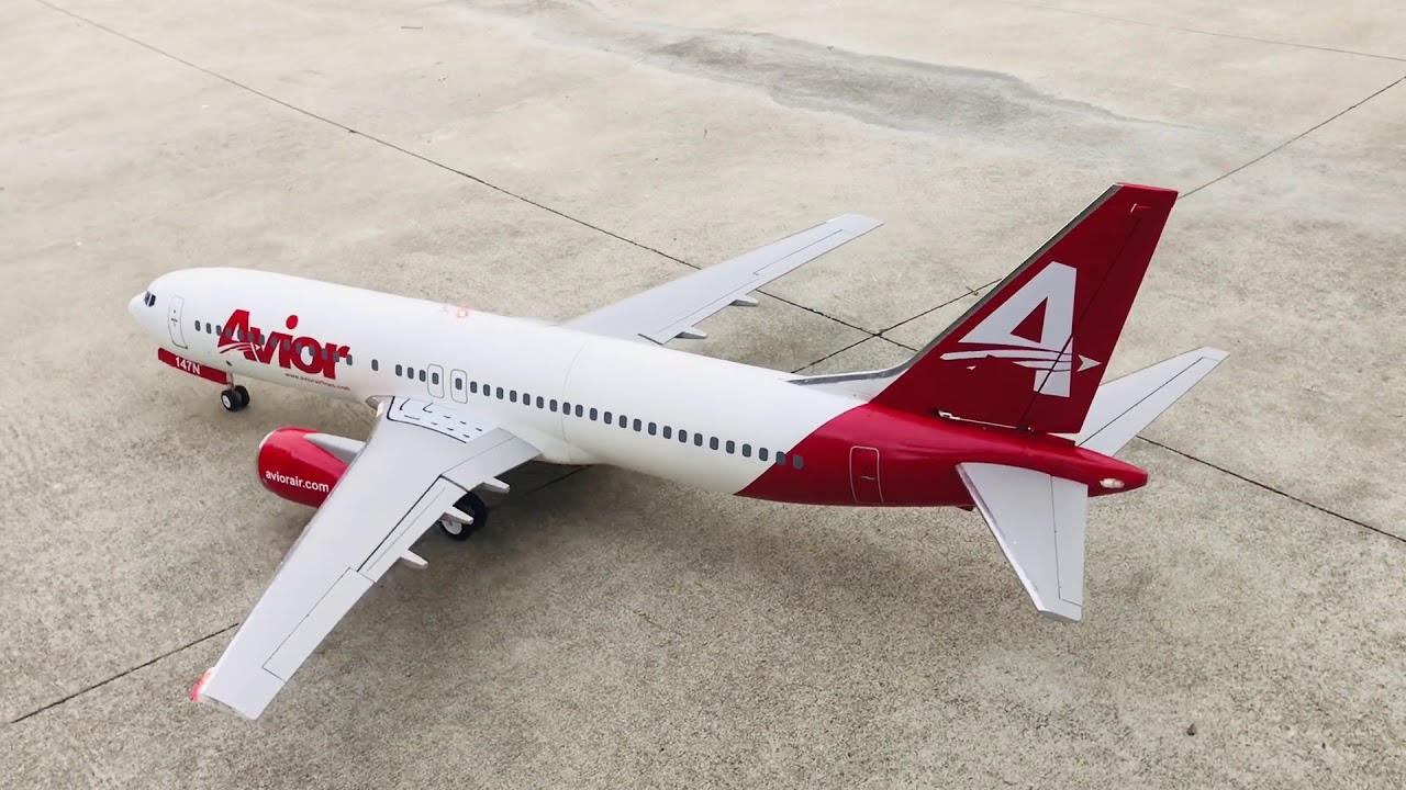 RC BOEING 737 AVIOR - YouTube