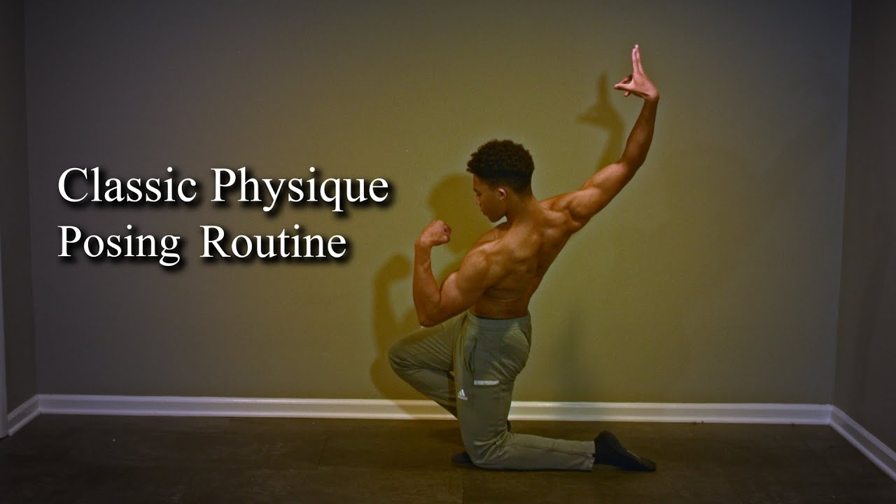 How I made my first bodybuilding posing routine - YouTube