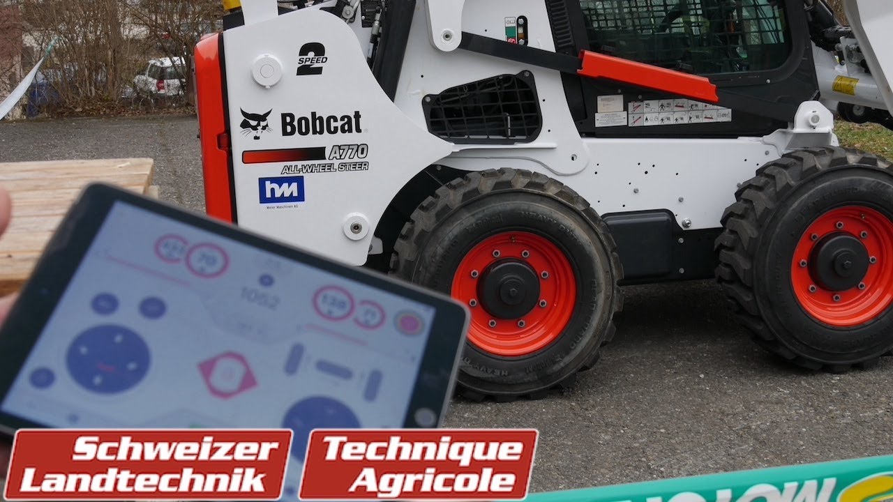 Bobcat lanciert «MaxControl» - YouTube