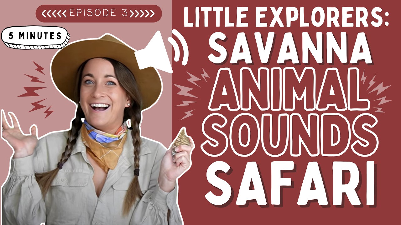 Savanna Animal Sounds Safari | The Kritter Korner | Wildlife for ...