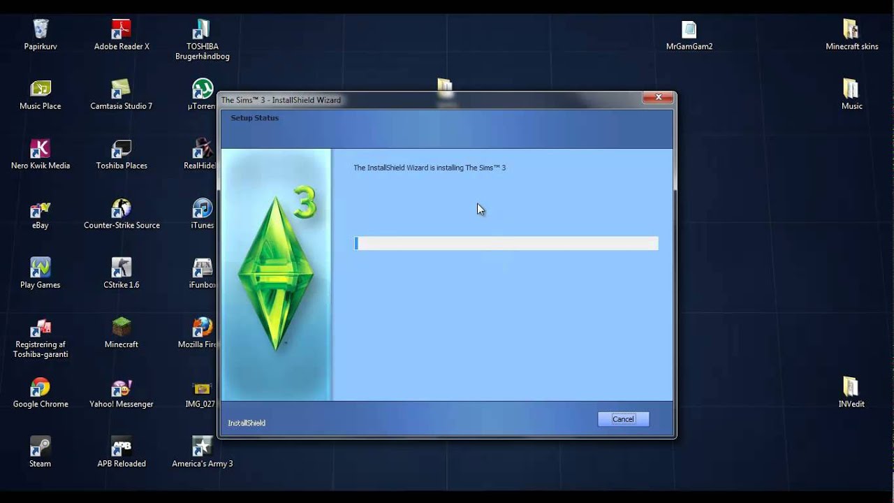 Installing The Sims 3 on PC - YouTube