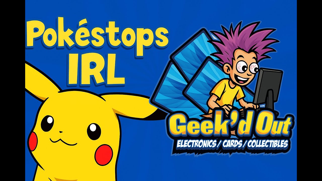 Our First Pokémon Card Shop Adventure! | PokéStops IRL Ep. 1(Geek'd Out ...