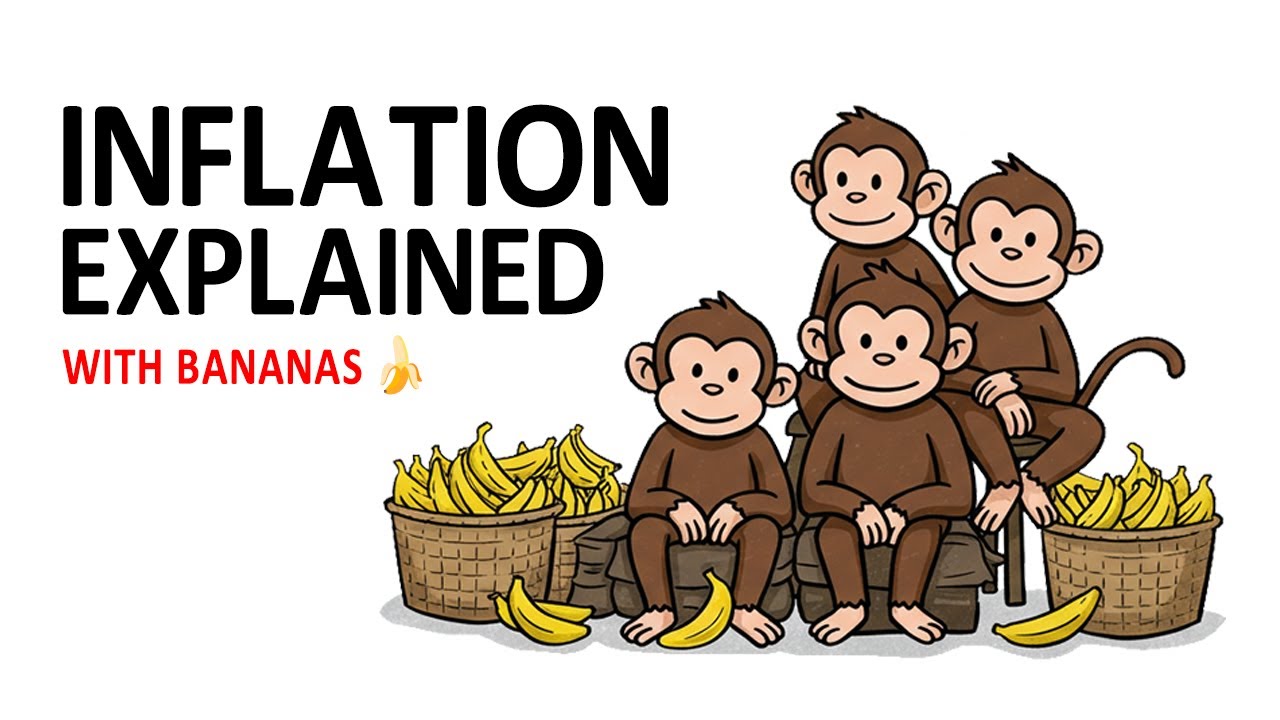 Inflation Explained with Bananas 🍌 | Why Your Money Buys Less & How to ...