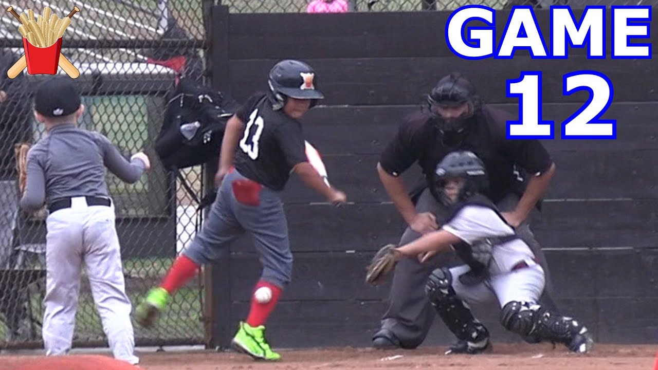 LUMPY GETS HIT IN GAME 1! | Team Rally Fries (9U Fall Season) #12 - YouTube