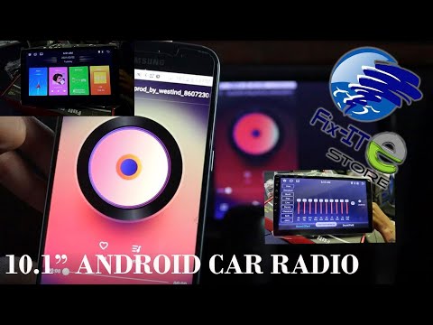 Android 11 car radio 10.1" install and demo - YouTube