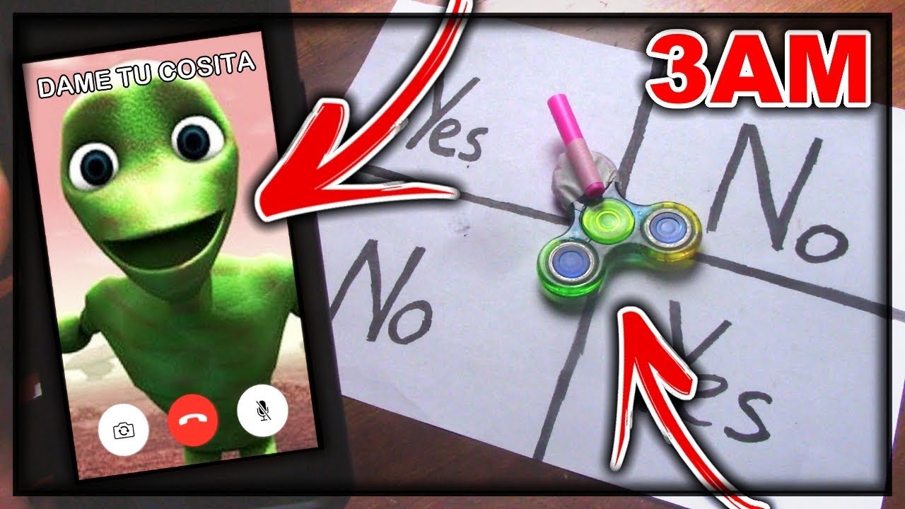 DO NOT PLAY CHARLIE CHARLIE FIDGET SPINNER WHEN TALKING TO DAME TU ...