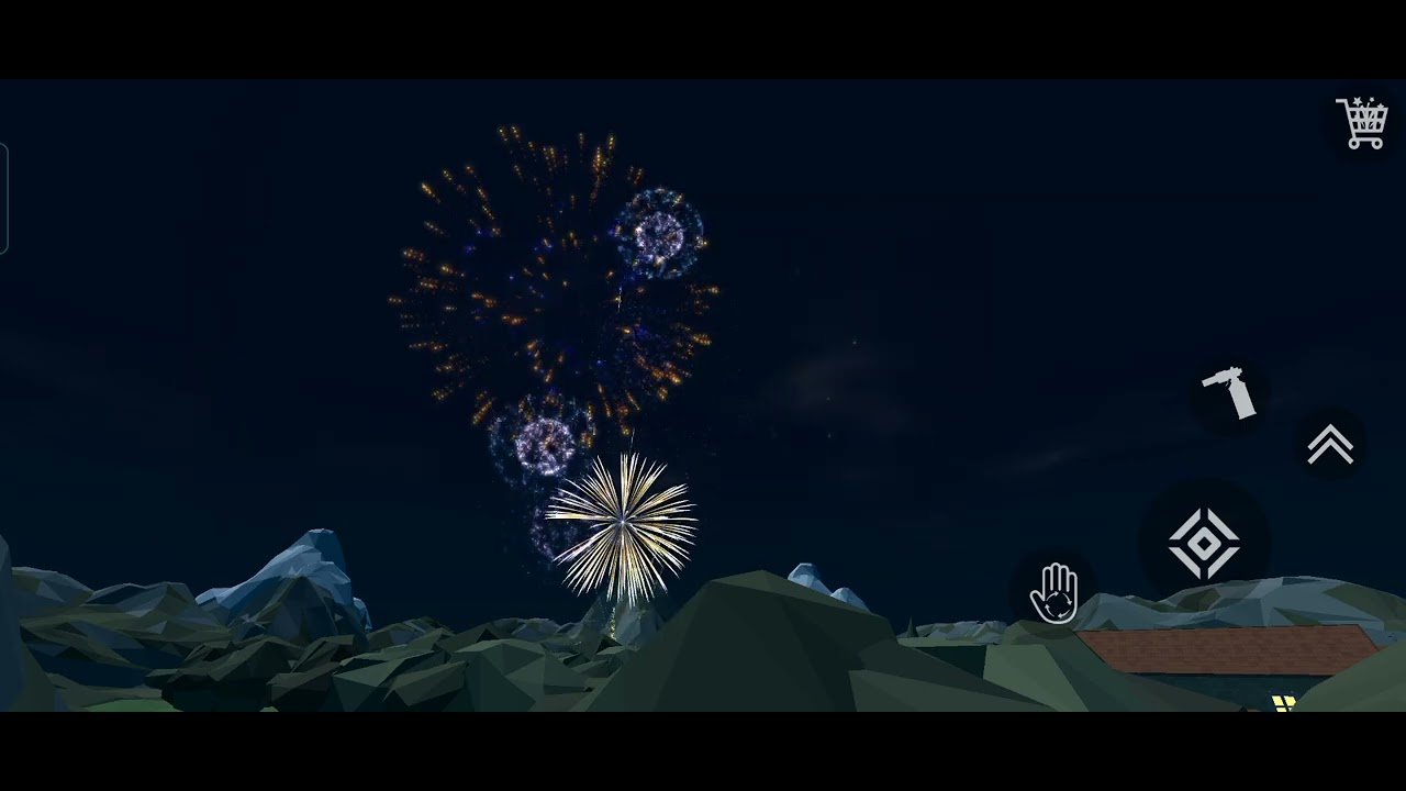 firework show 7 | firework simulator 3d - YouTube