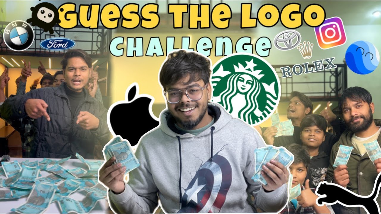 Guess the correct logo and win money challenge😱 - YouTube