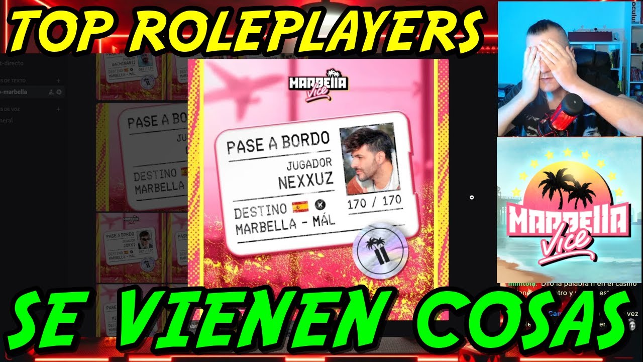 TOP ROLEPLAYERS EN MARBELLA VICE 2 SEGÚN CKALVO - YouTube