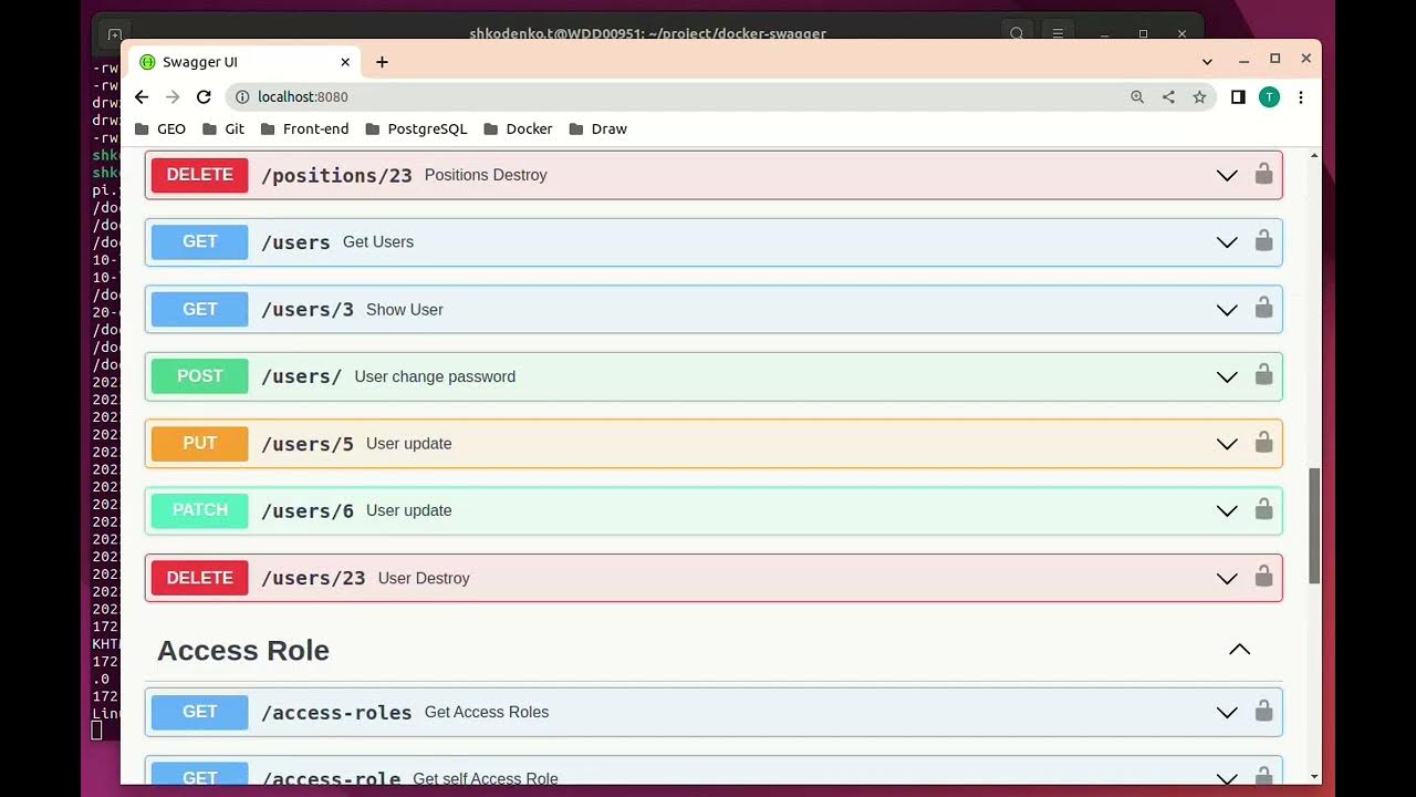 Run #Swagger UI for documenting your #API in #Docker one minute how-to for Ubuntu 22.04 Linux OS ...