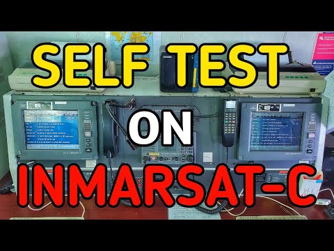 SELF TEST INMARSAT-C PADA INMARSAT MERK JRC JUE 87 - YouTube
