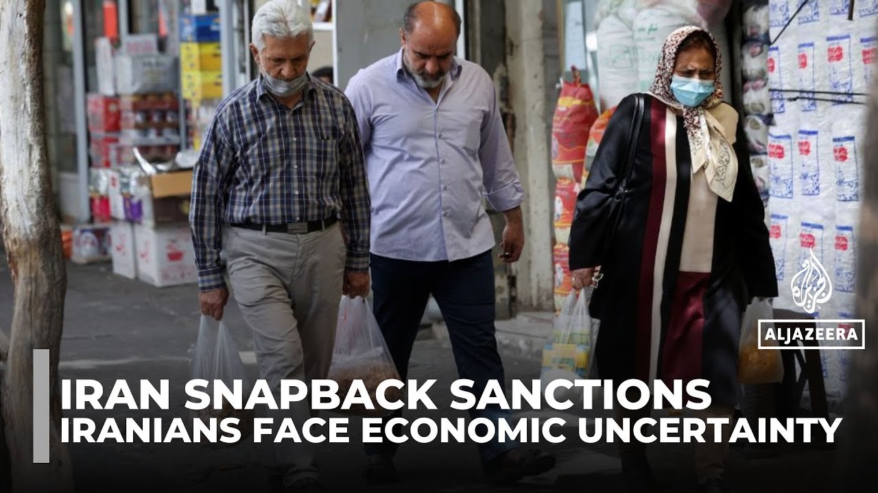 Iran snapback sanctions: Iranians face more economic uncertainty - YouTube