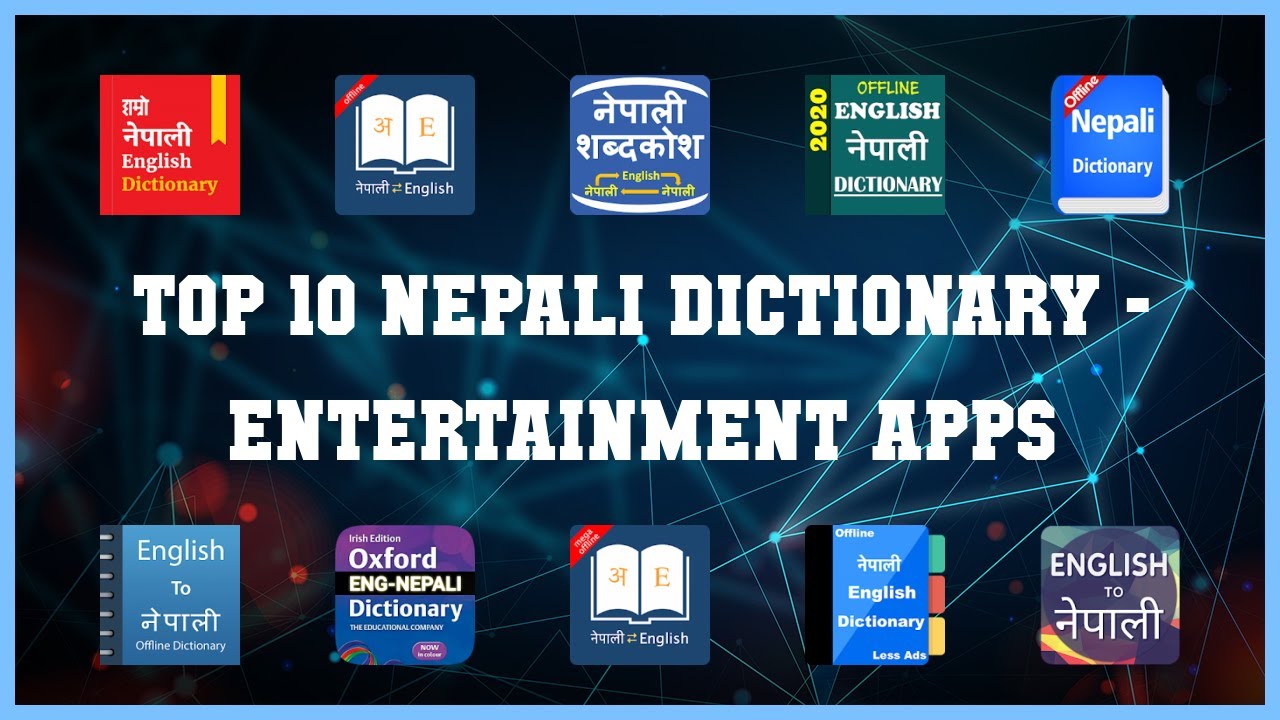 Top 10 Nepali Dictionary Android Apps - YouTube