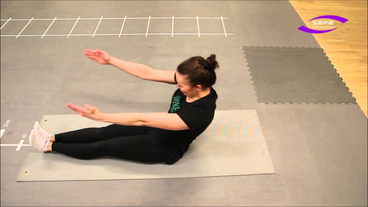 Folding Sit-up - YouTube