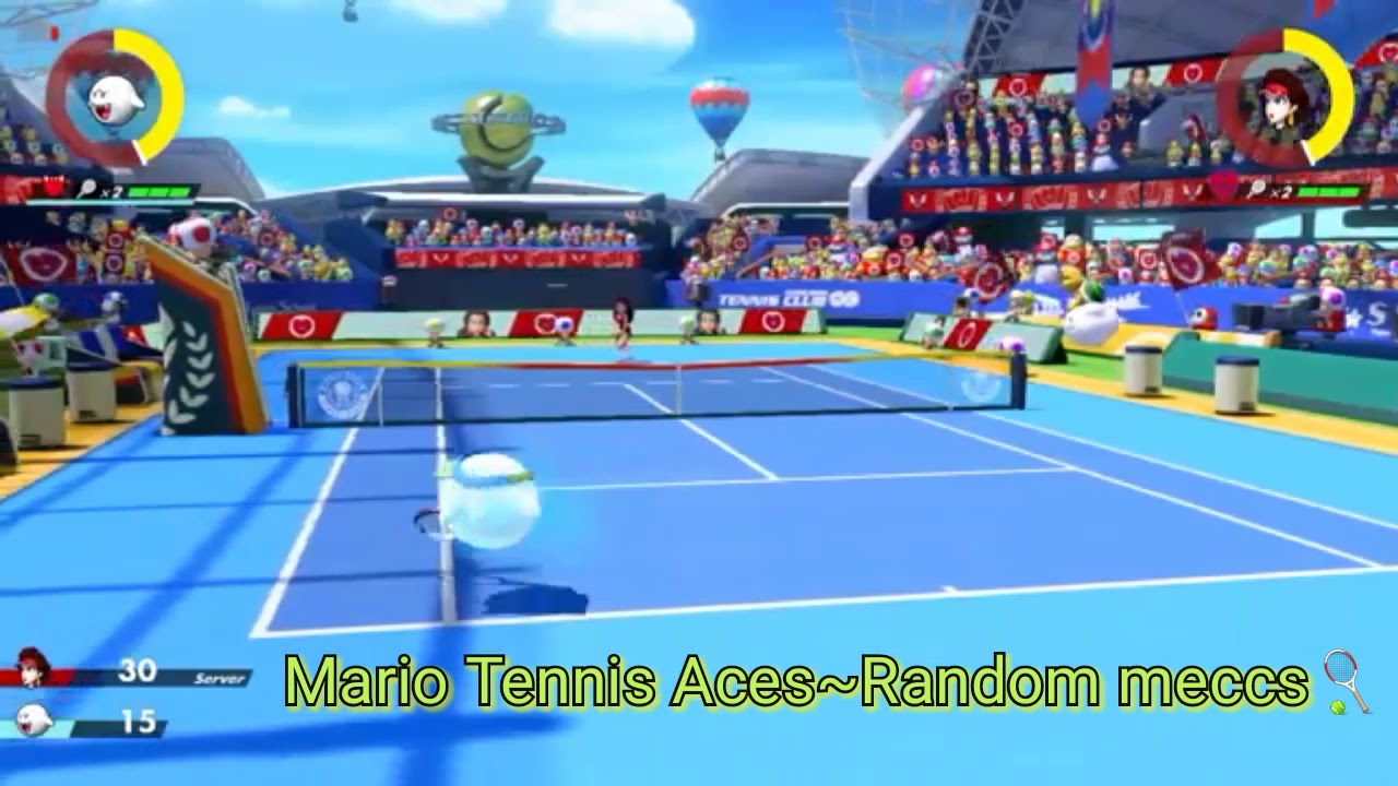 Mario Tennis Aces~Boo vs Pauline🎾 - YouTube