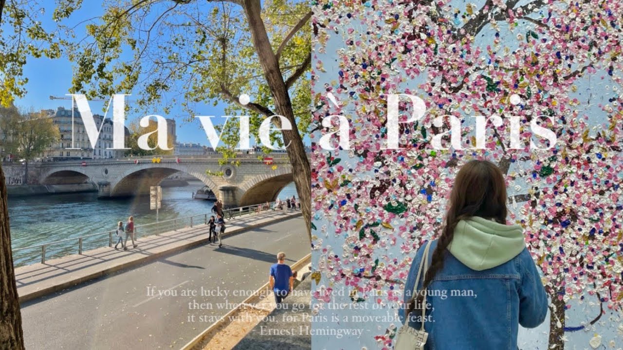 Eng파리 일상 브이로그 주랑 프랑스 유학생 브이로그 음대 유학생 찐 파리 유학생 일상학교 일 집 운동 문화생활 마레 미술관 파리 산책 몽마르뜨