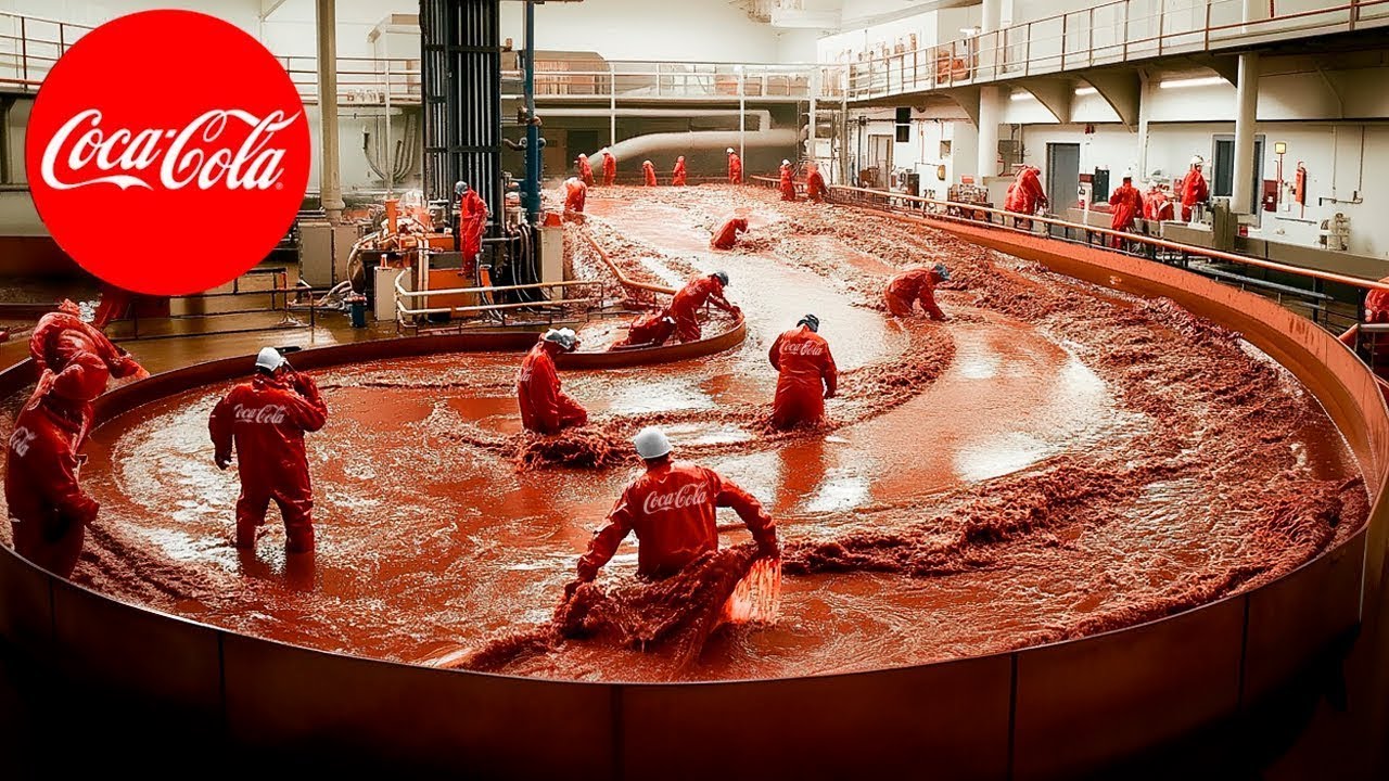 Ecco come viene prodotta la Coca-Cola - YouTube