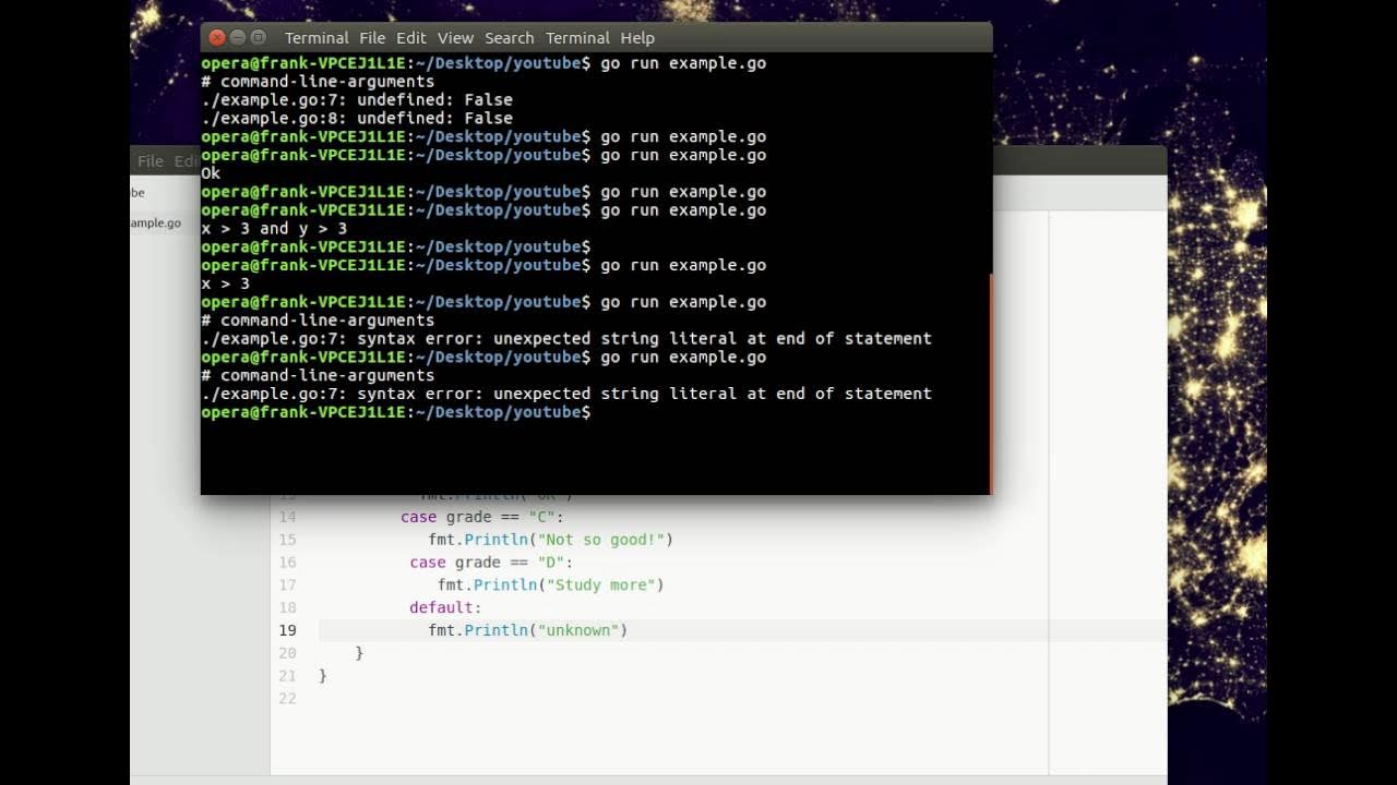 Golang - Switch statement - YouTube