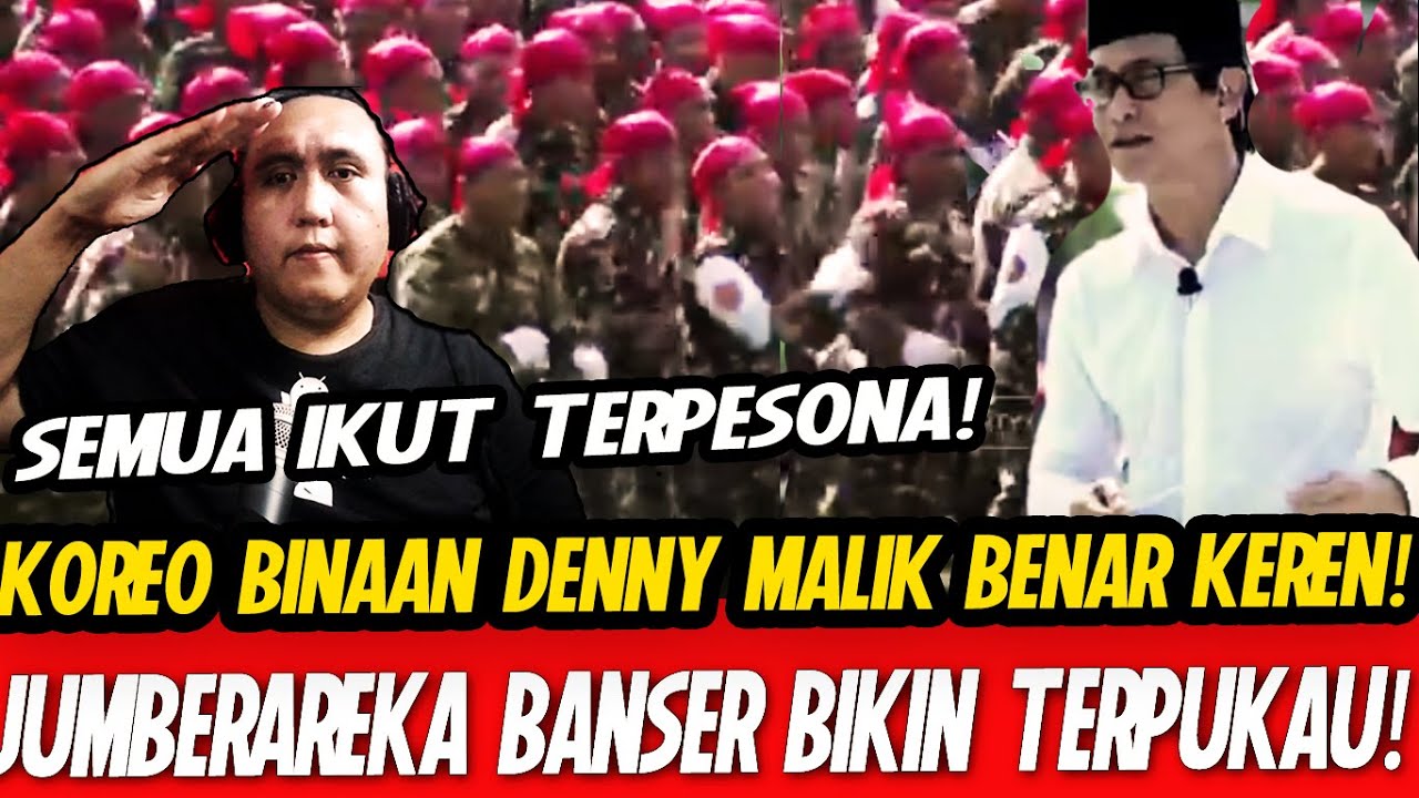 🇲🇾REACTION🇮🇩 Jumberareka Banser Koreo Binaan Denny Malik Tampil Memukau ...