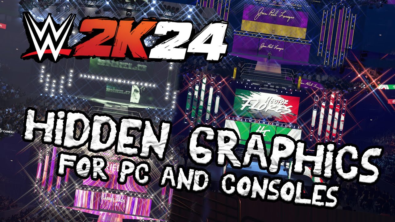 WWE 2K24 - Level Up Your Gameplay with These Hidden Graphics (FOR PC ...