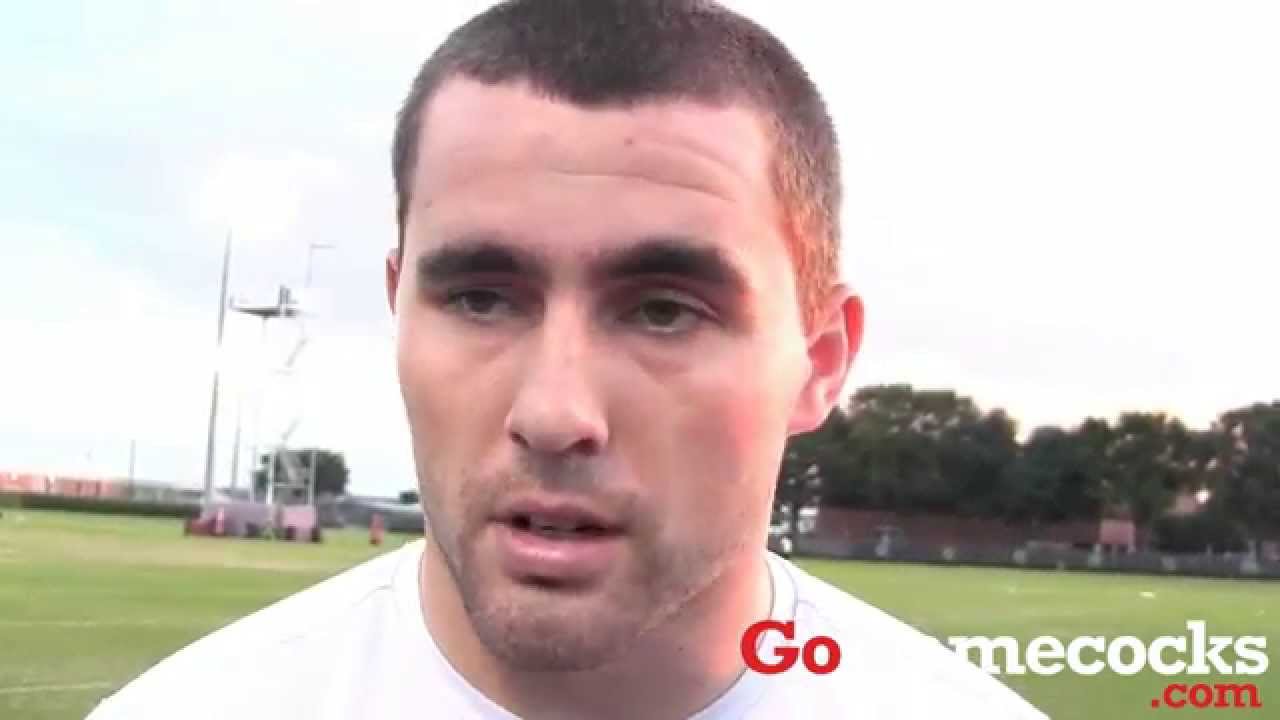 Dylan Thompson after Oct. 29 Gamecocks practice - YouTube