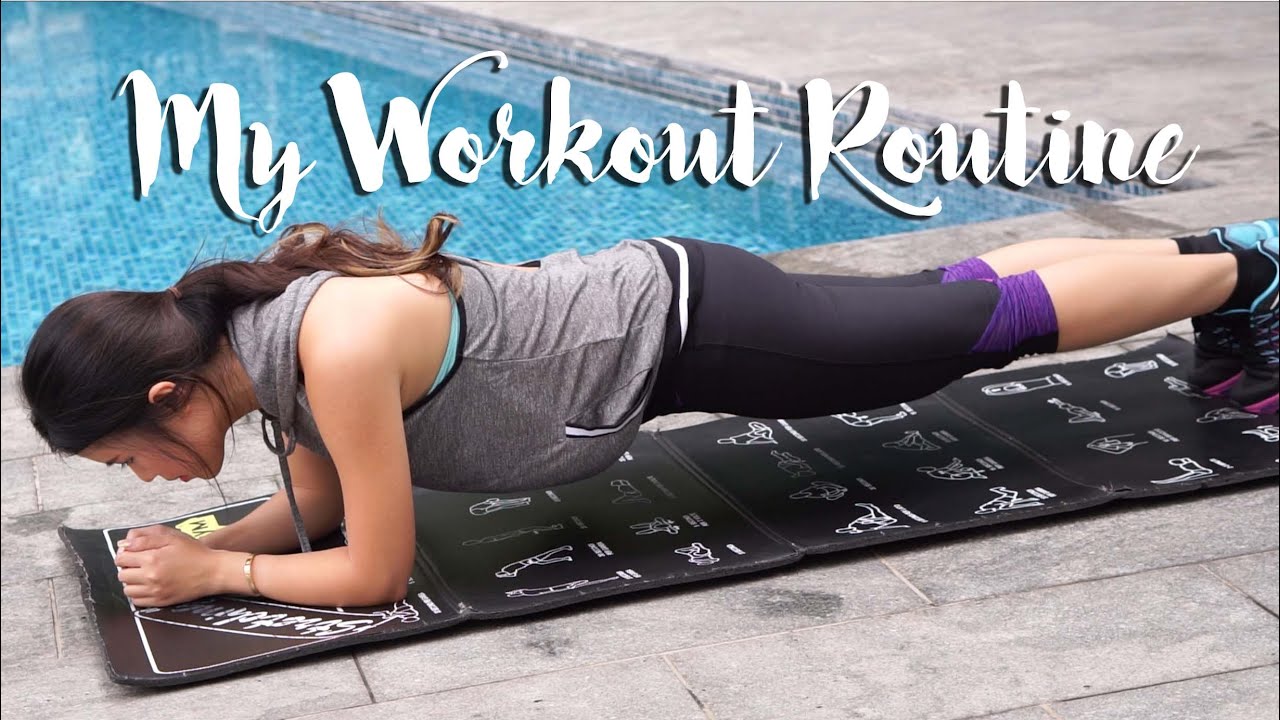 Lazy Girl's Workout Routine ♥ - YouTube