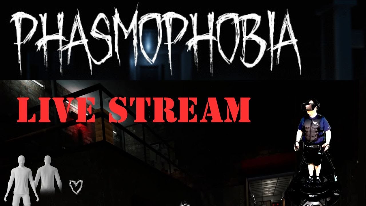 Phasmophobia Live Stream with Kat VR C2 bHaptics and Pimax Crystal - YouTube