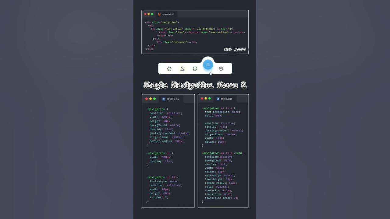 New Navigation Menu Coding Html Webdesign Csscoding Css Programminglanguage 