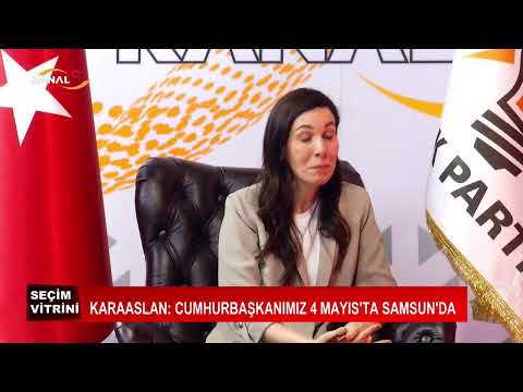 AK Parti Genel Başkan Yardımcısı Çiğdem Karaaslan Seçim Vitrini Programında
